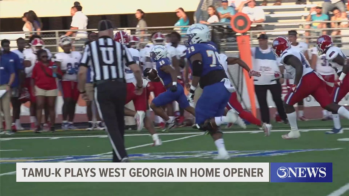 Texas A&M Kingsville Javelinas win home opener against West Georgia ...