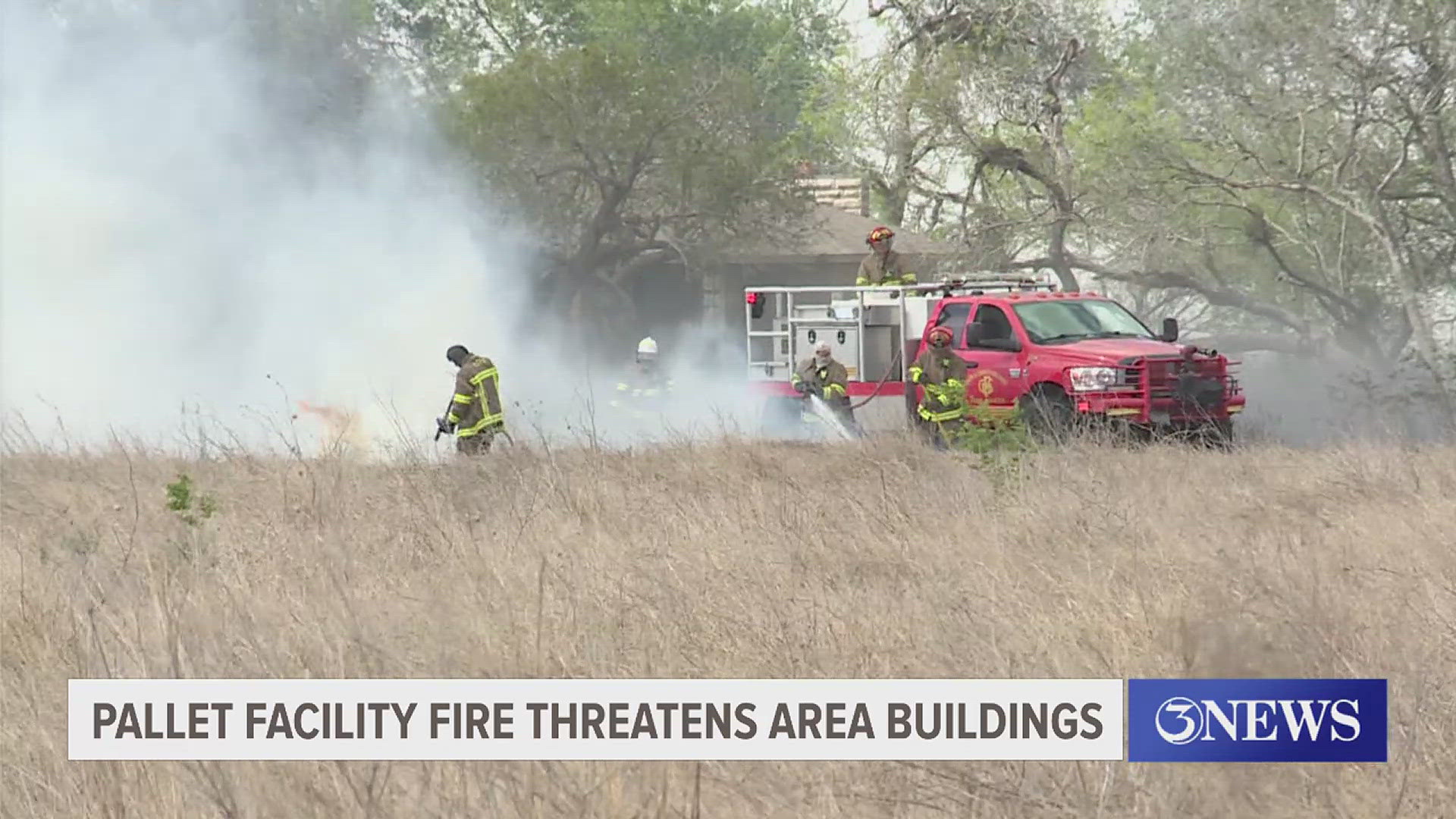 CCFD containing brush fire that is threatening structures on Old ...