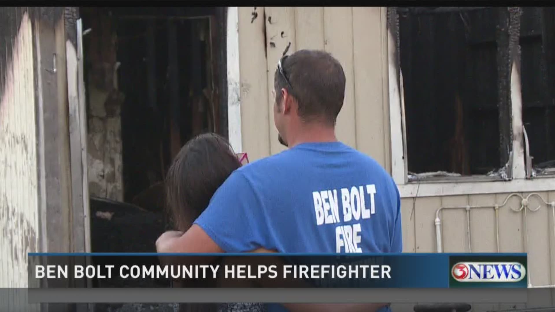 Ben Bolt community helps volunteer firefighter | kiiitv.com