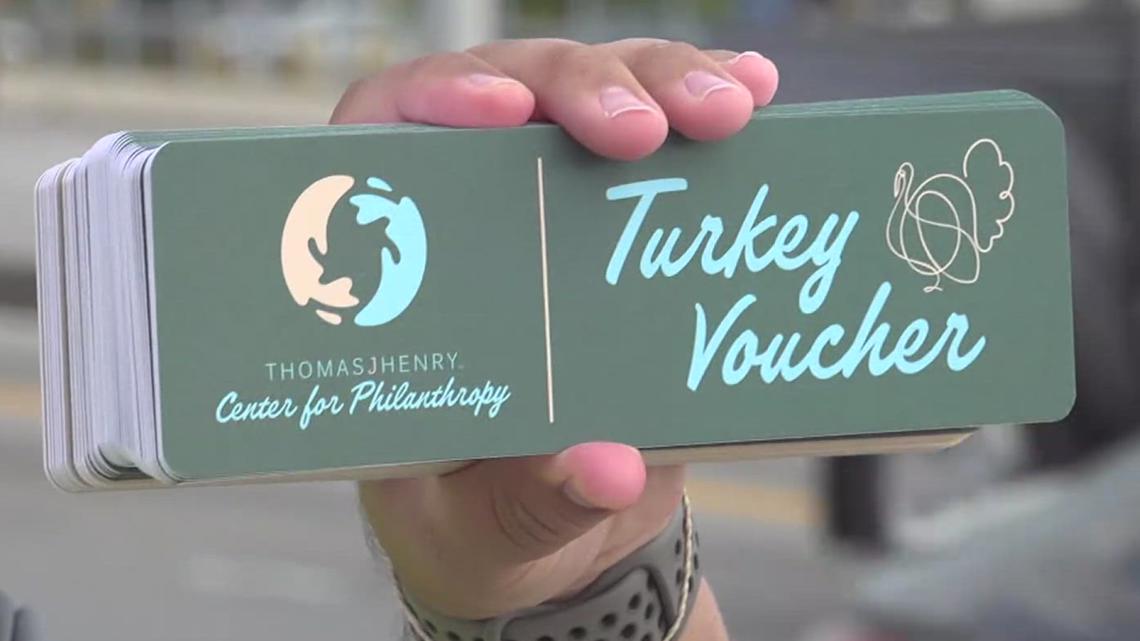 TJH giving away 1,000 turkey vouchers per day ahead of Thanksgiving ...