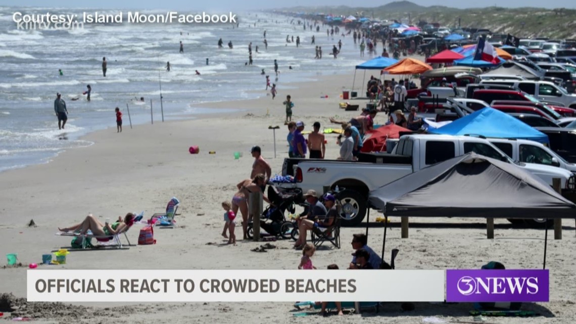 Locals are crowding beaches, not observing social distancing | kiiitv.com