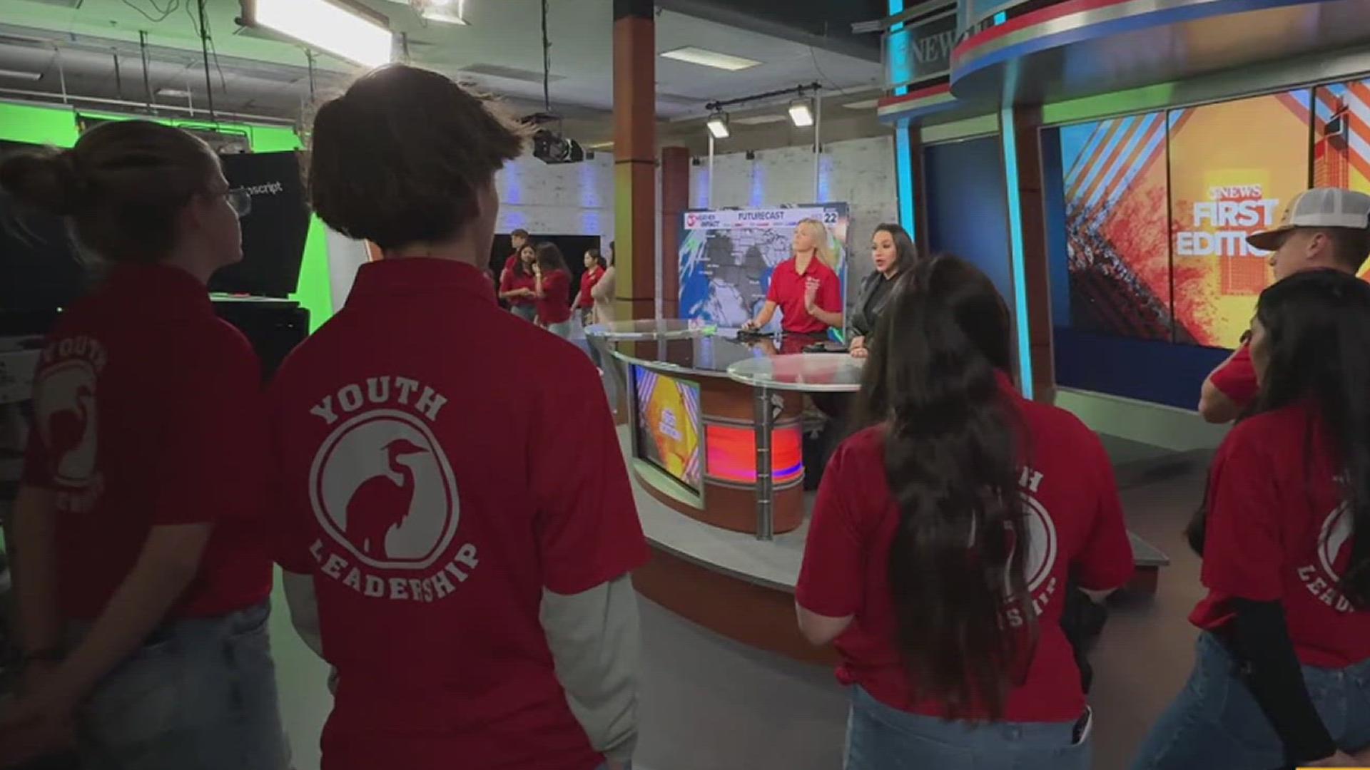 GPISD students learn the ropes at KIII studios | kiiitv.com