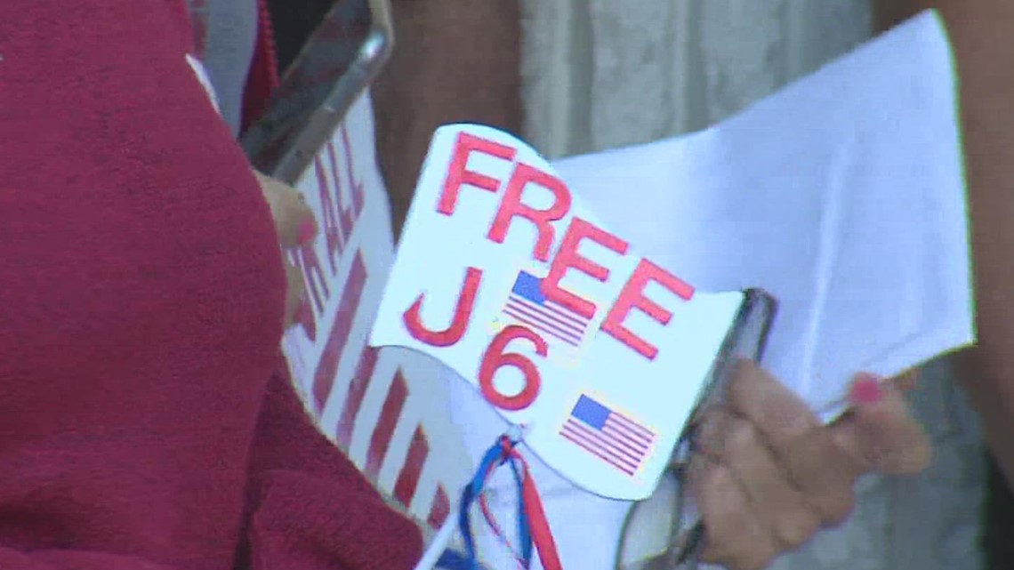 'J6 prayer rally' held for those in prison after Jan. 6 attacks ...