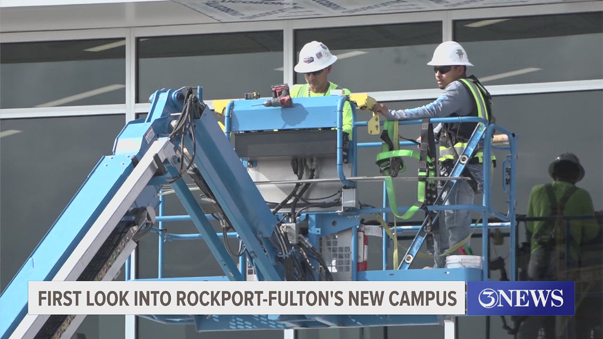 Inside the new Rockport-Fulton High School campus as opening day ...
