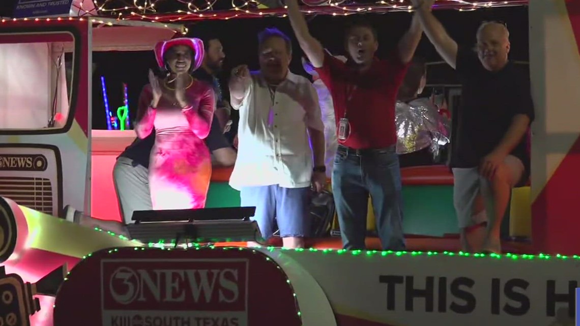 KIII 3NEWS takes home top honors for float design in Rally Night Parade ...