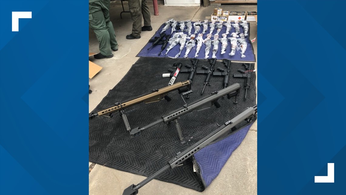 Large cache of weapons seized near Refugio | kiiitv.com