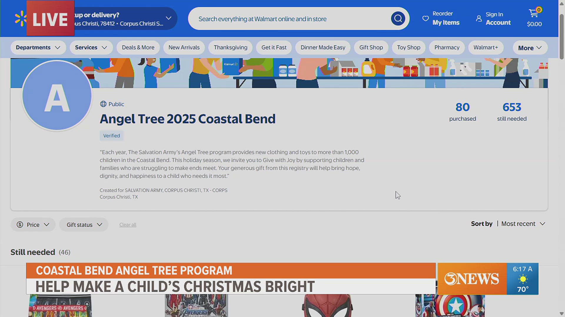 Bring Holiday Joy: Sponsor a Salvation Army Angel Tree in the Coastal ...