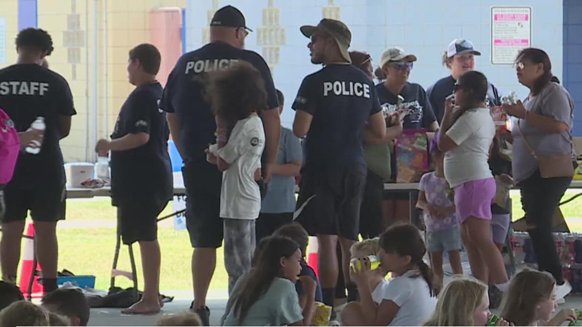 Ingleside Police build bonds at annual Field Day | kiiitv.com