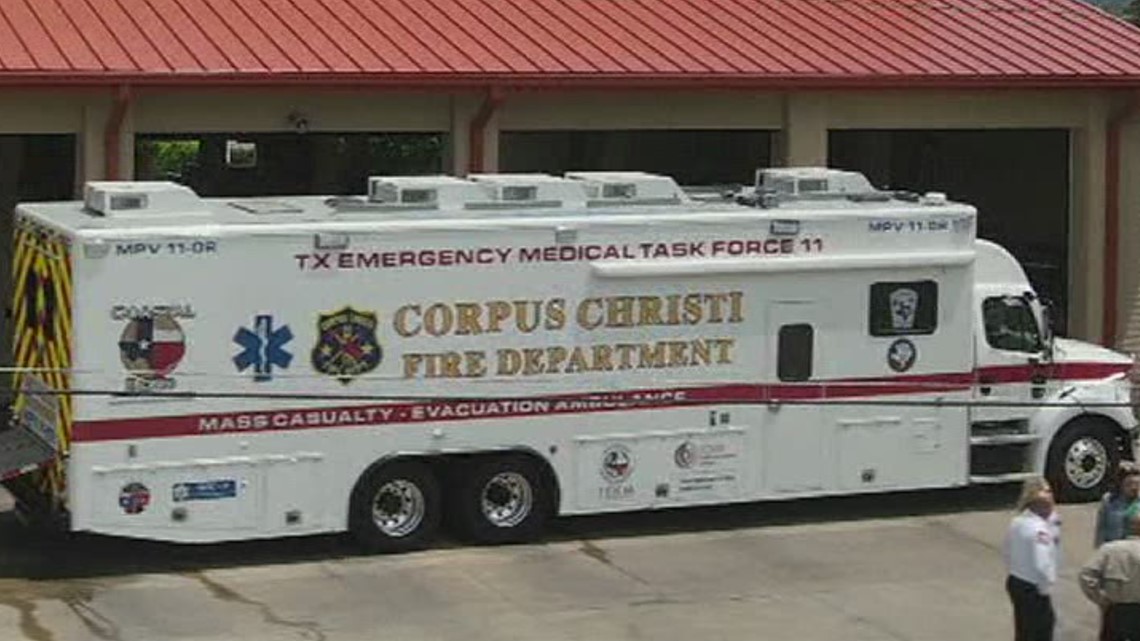 New medical ambulance bus for major disasters in the Coastal Bend ...