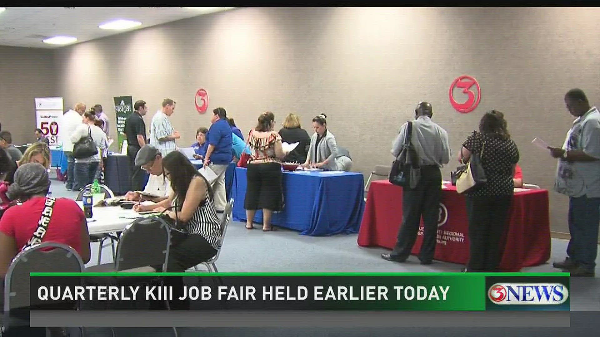 Quarterly Kiii-TV Job Fair Held at Our Studios | kiiitv.com
