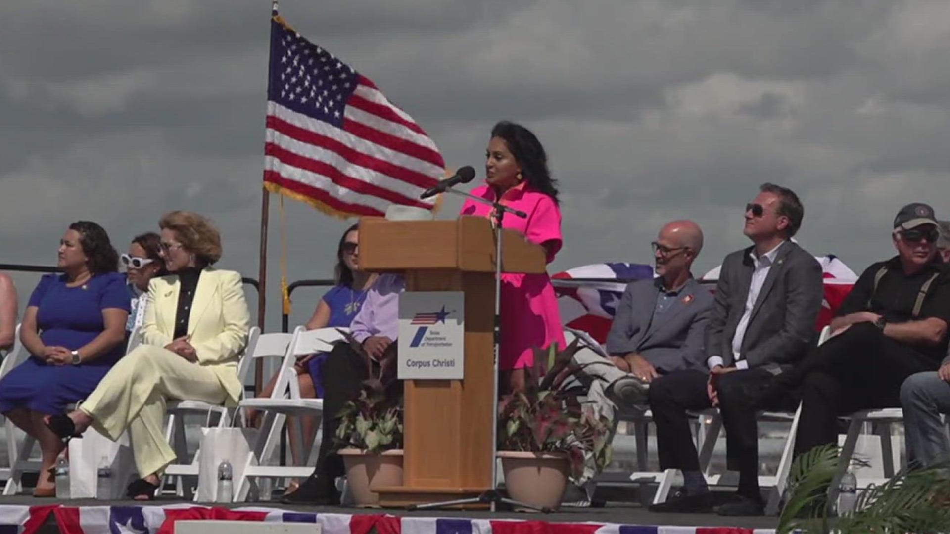 New Harbor Bridge opens, mayor reflects on what it mean for Corpus ...