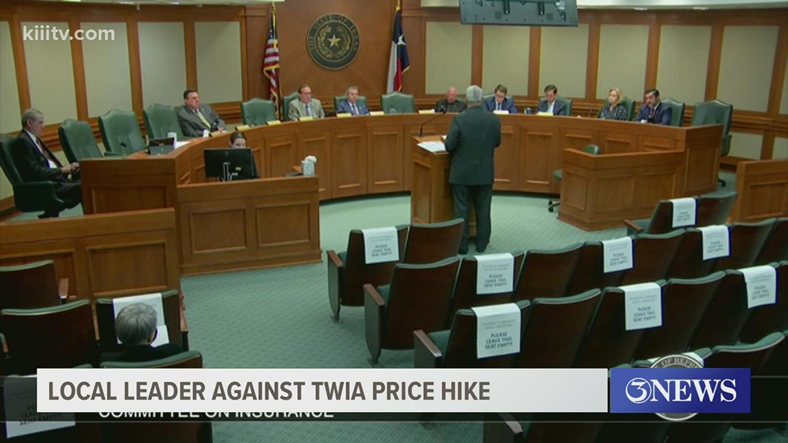 TWIA insurance rate increase discussion | kiiitv.com