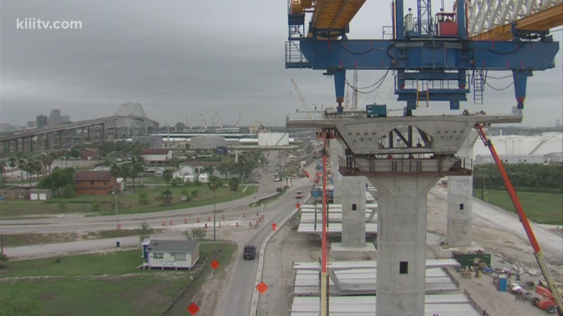 Construction ramping up on New Harbor Bridge Project | kiiitv.com