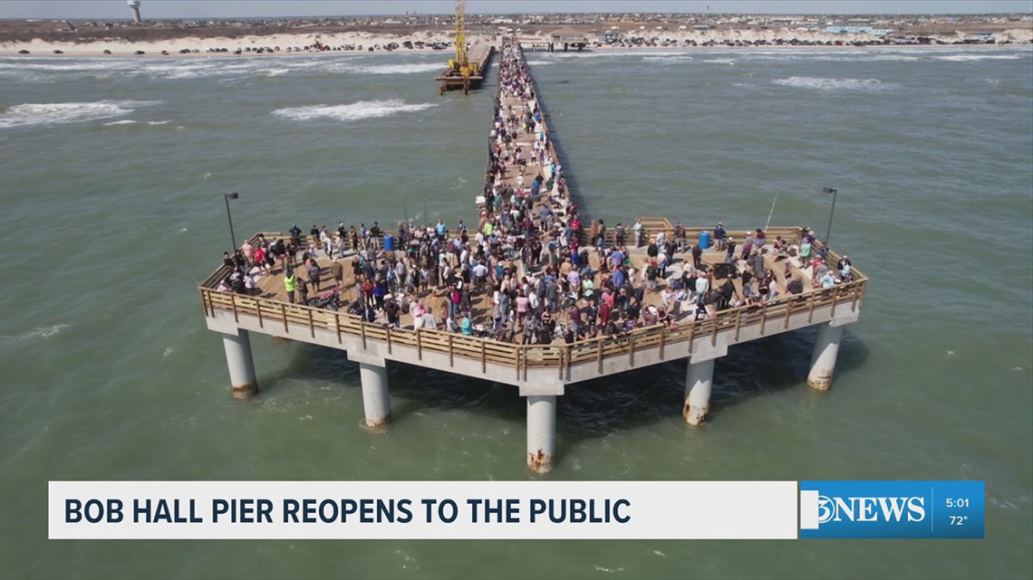 Bob Hall Pier reopens to the public | kiiitv.com