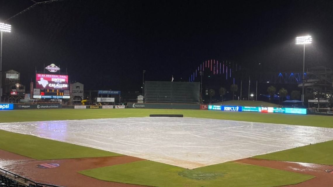 #1 Calallen and #2 Sinton washed out at Whataburger Field | kiiitv.com