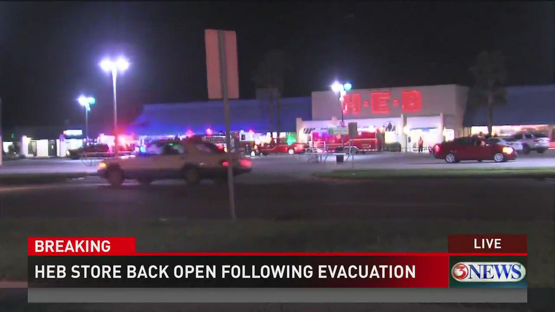 HEB Store Back Open Following Evacuation | kiiitv.com