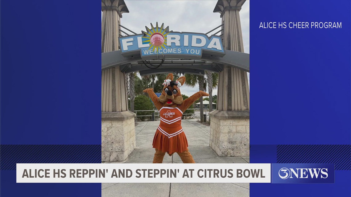 Alice High School’s C-J Coyote takes the national stage at the Cheez-It ...