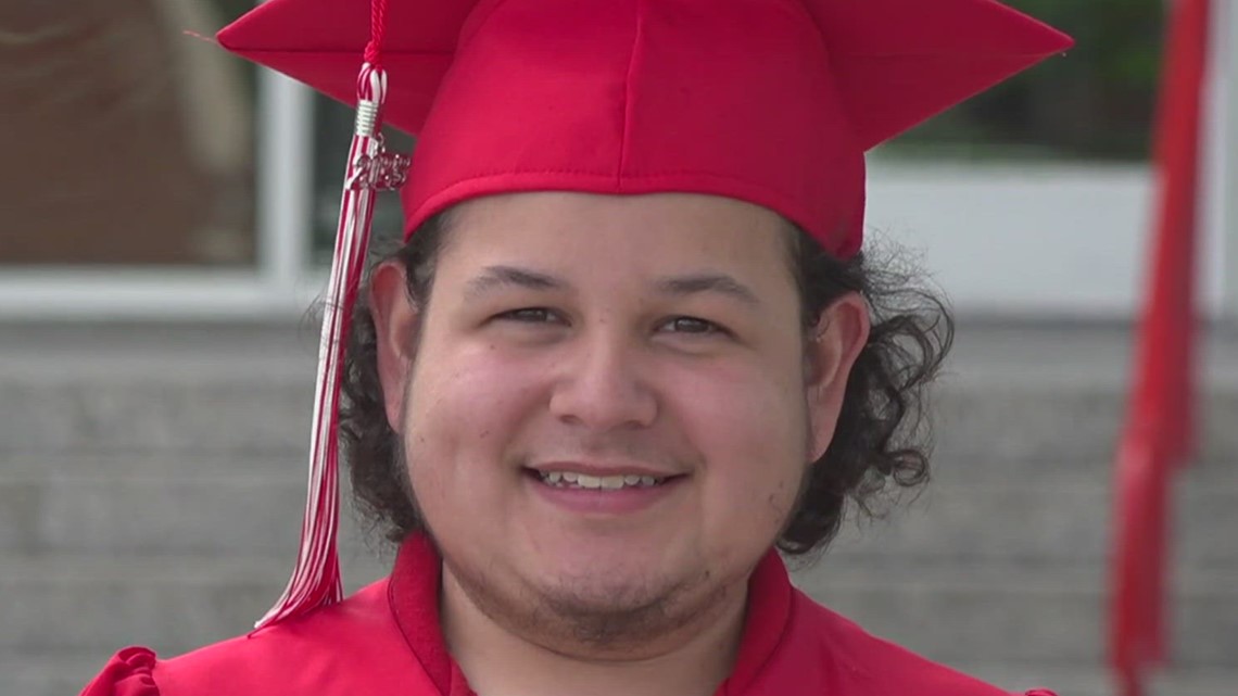Teen beats brain cancer, graduates from Ray High School Friday | kiiitv.com