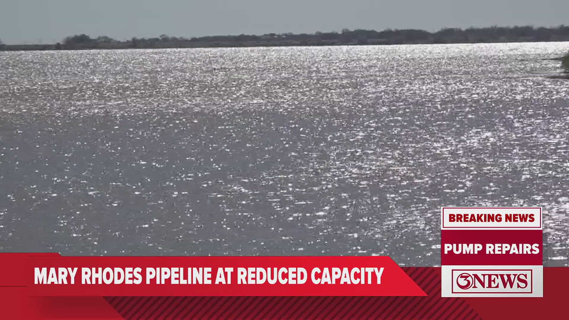 Mary Rhodes Pipeline pumping issue slows water flow from 70 MGD to 55 ...