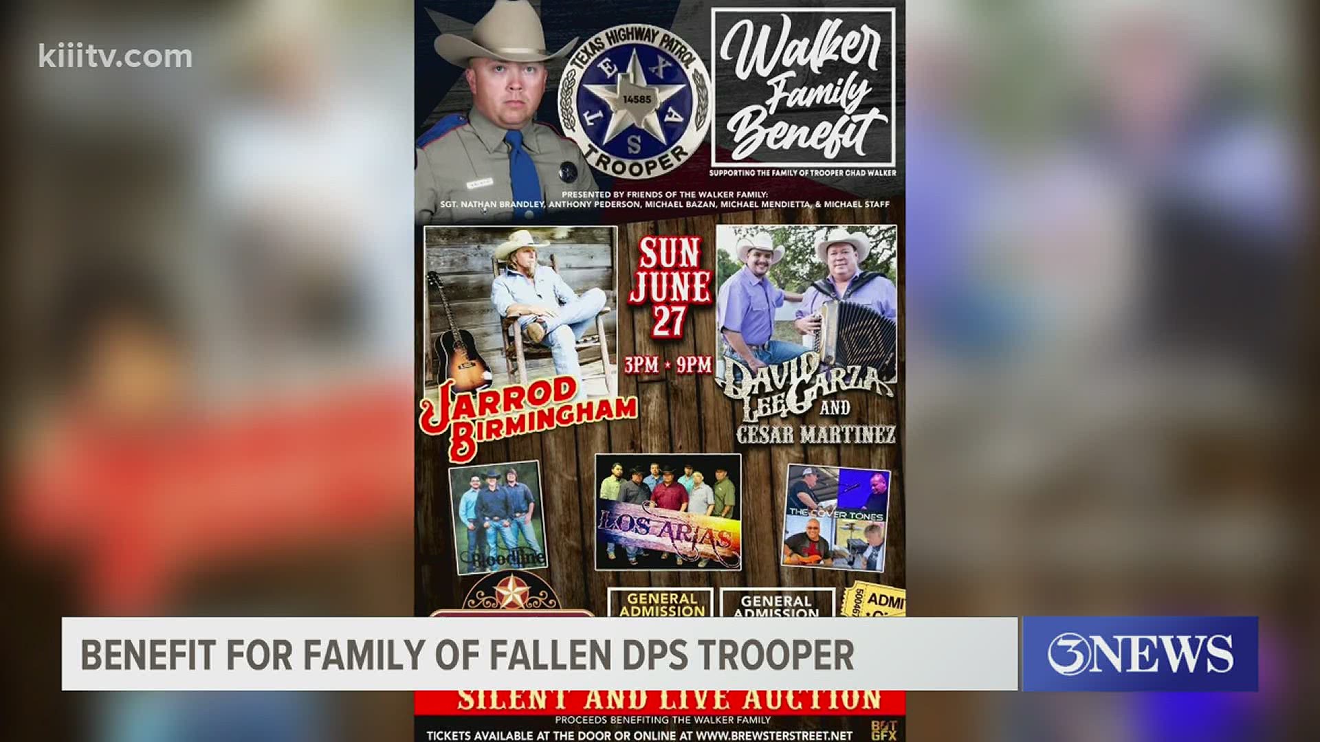 DPS Trooper Chad Walker benefit | kiiitv.com