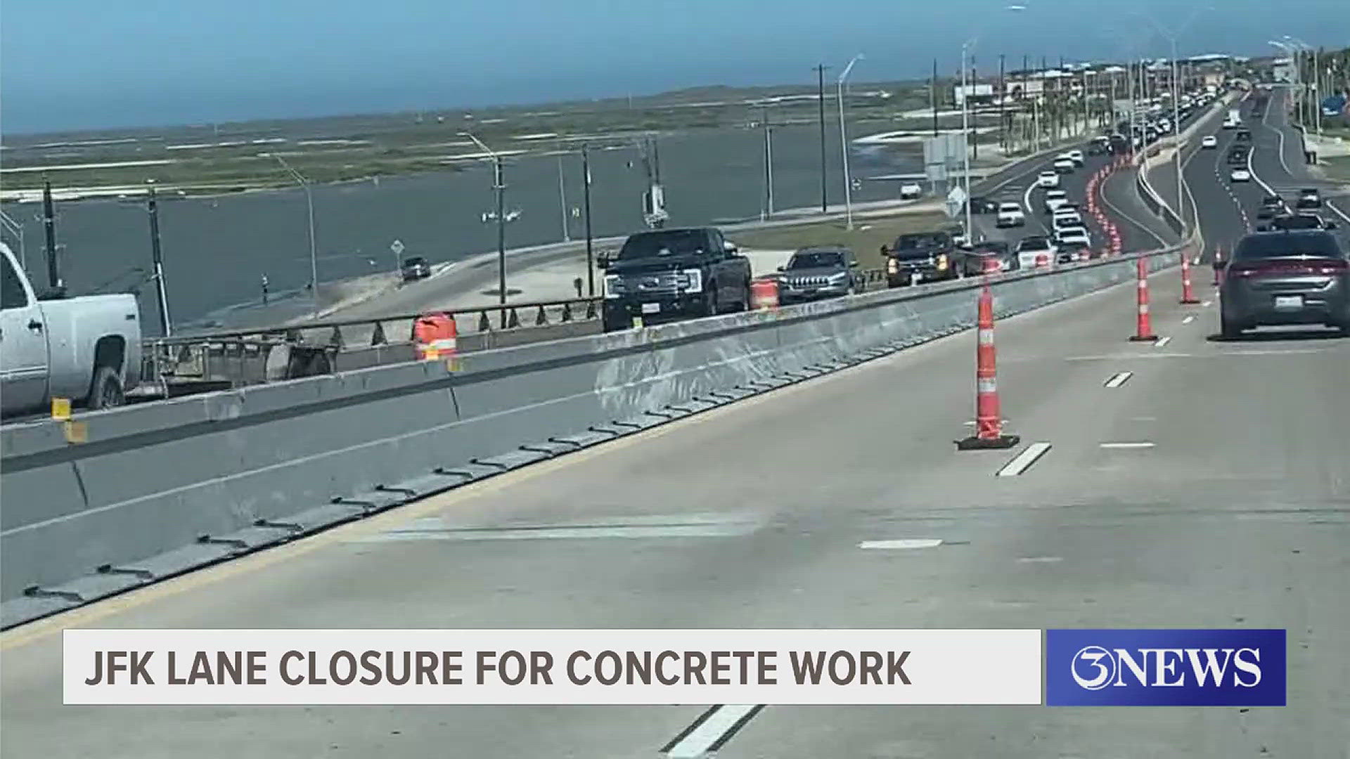 Single lane closure on JFK bridge begins Tuesday | kiiitv.com