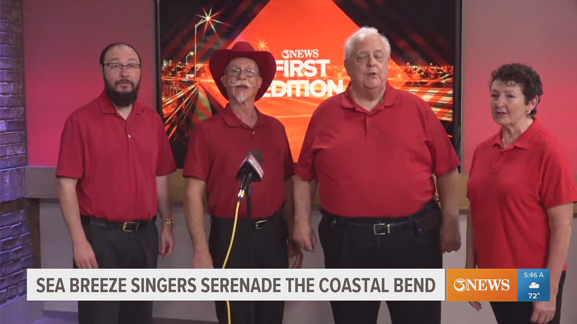 Sea Breeze Singers serenade Coastal Bend this Valentine's Day | kiiitv.com
