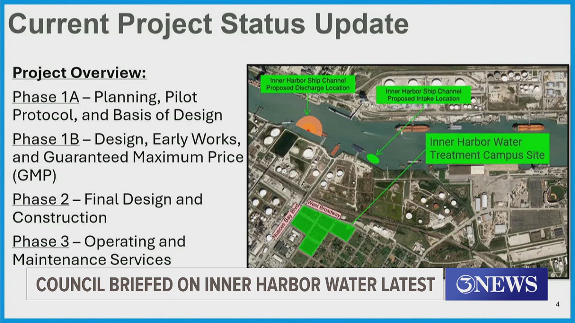 Corpus Christi updates on desalination project | kiiitv.com