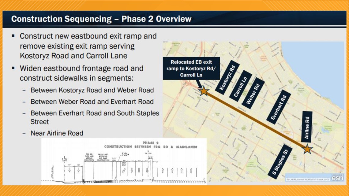 TxDOT says work began Saturday morning, ramp closures set for SH 358 ...