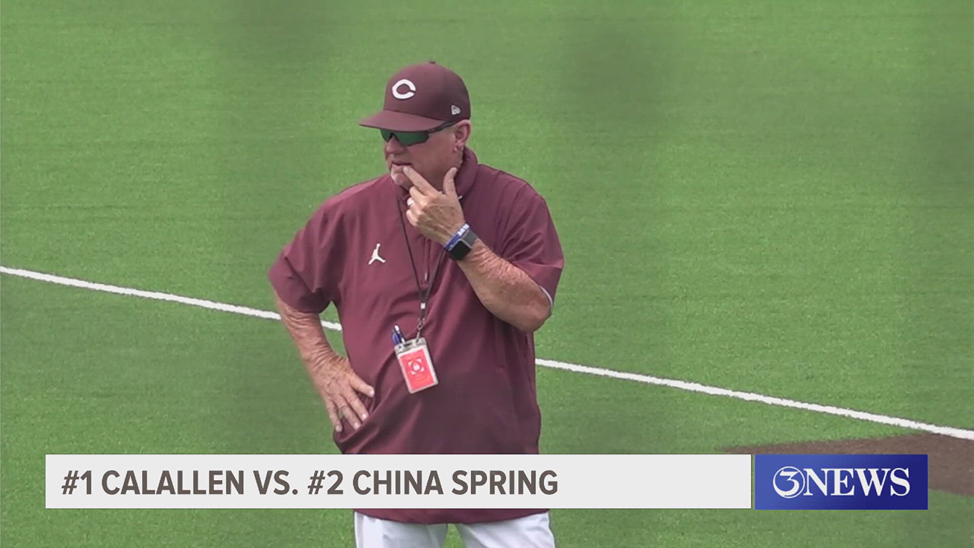 Baseball State Semifinal Highlights: #1 Calallen sweeps #2 China Spring ...