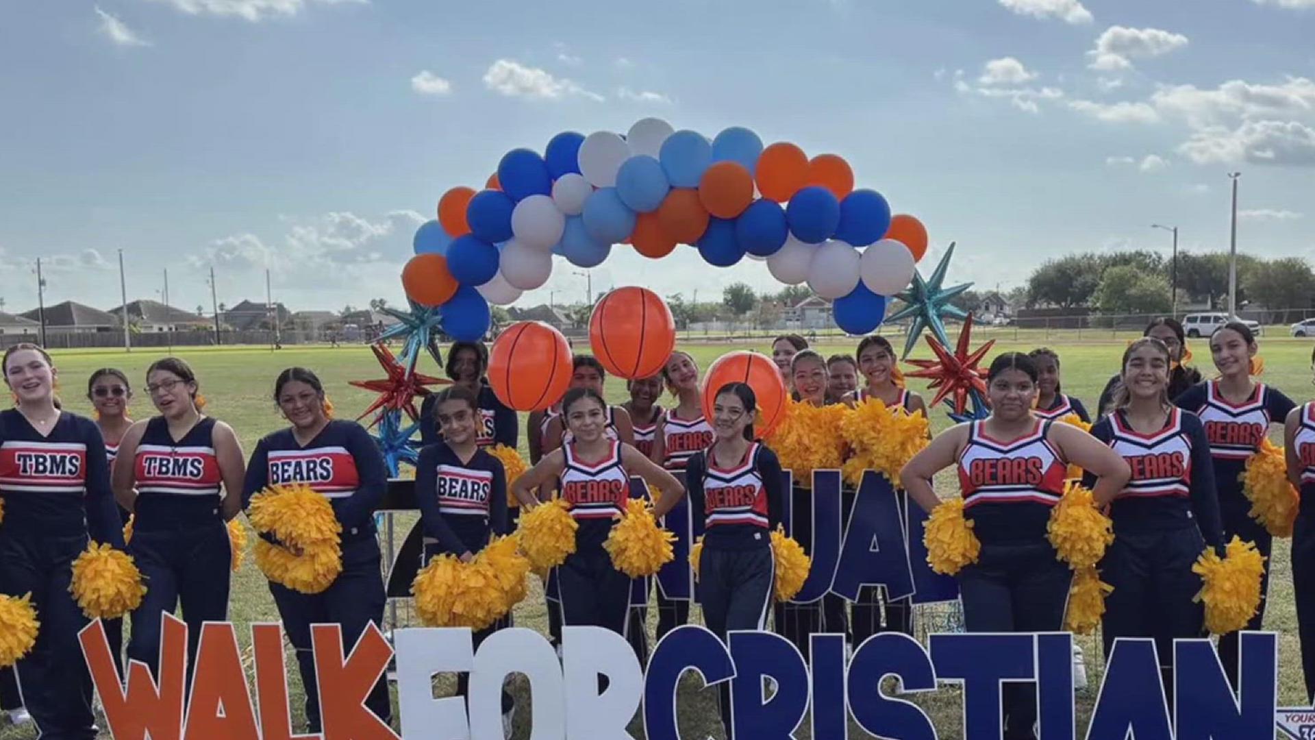 Walk held in memory of Cristian Rodriguez | kiiitv.com