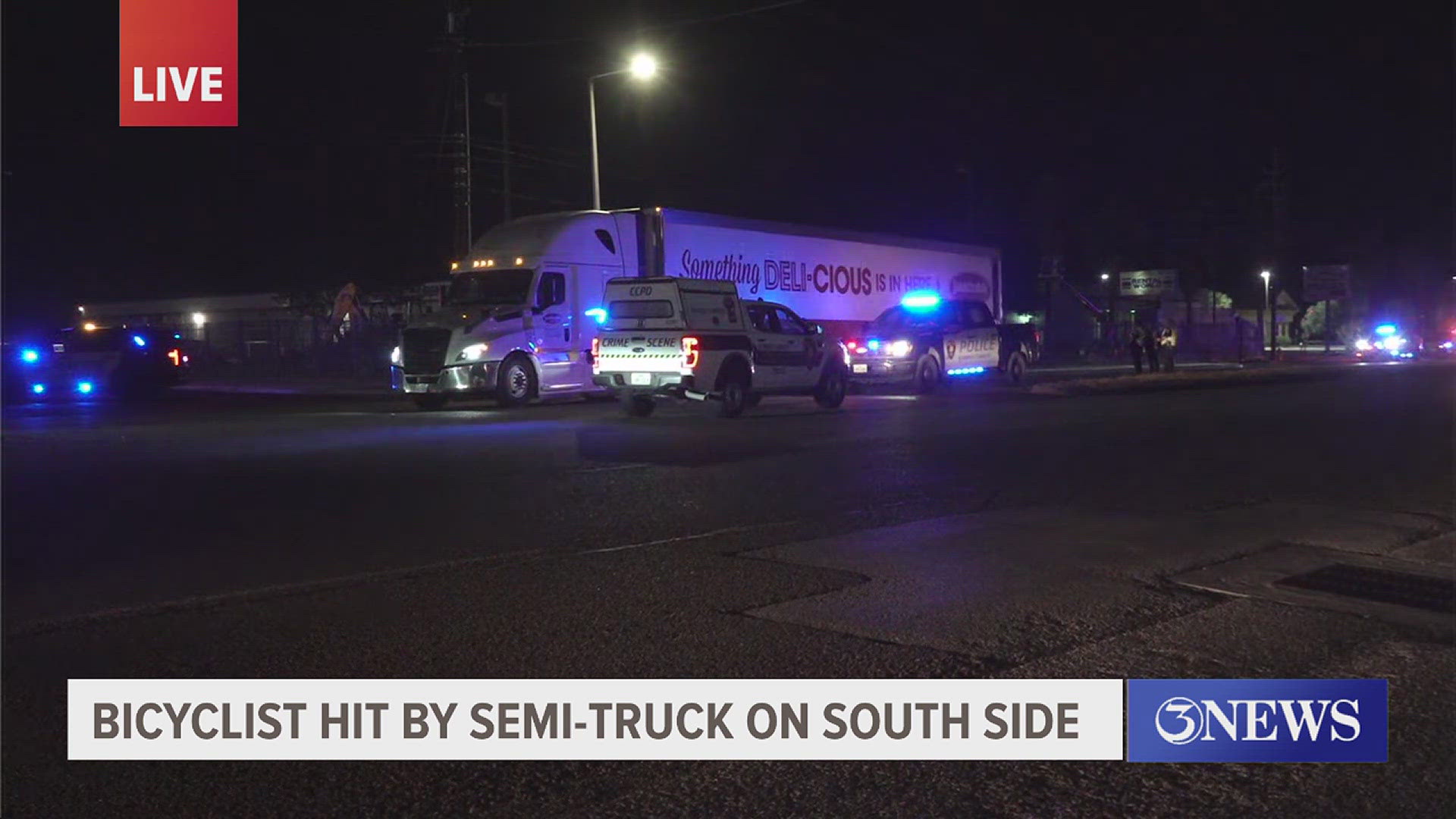 Bicyclist hit by semi-truck near Weber and Saratoga intersection, rider ...