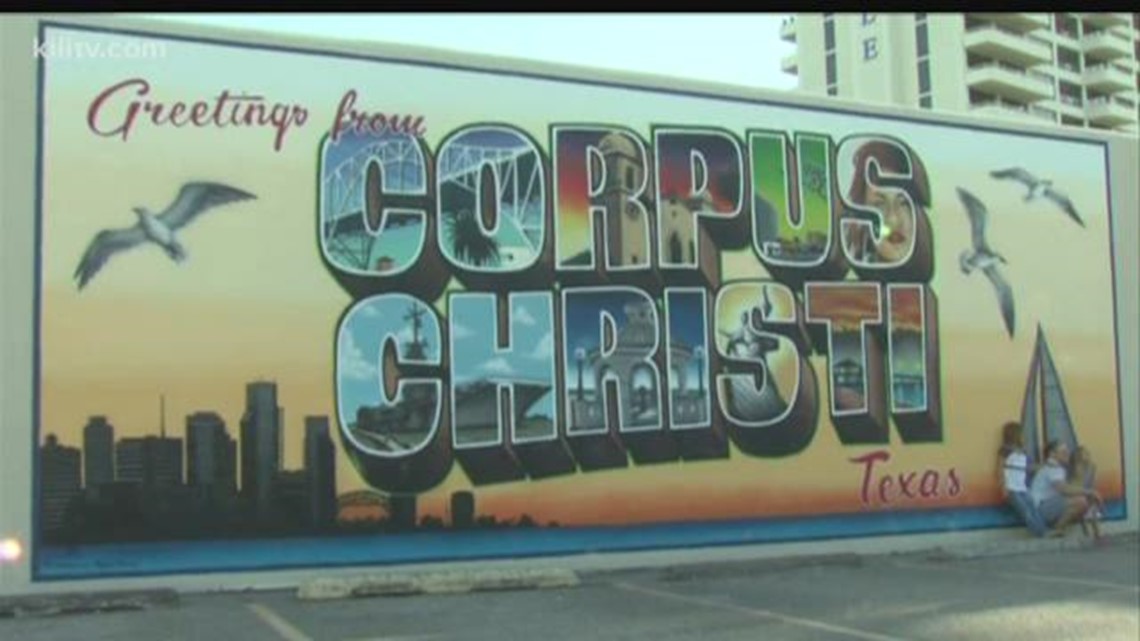 'Greetings From Corpus Christi' Mural hits downtown streets | kiiitv.com