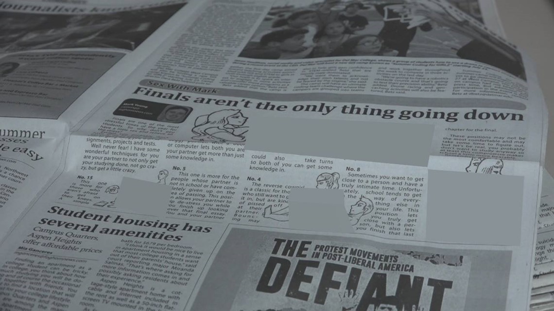 College article causing controversy with sexually explicit images ...