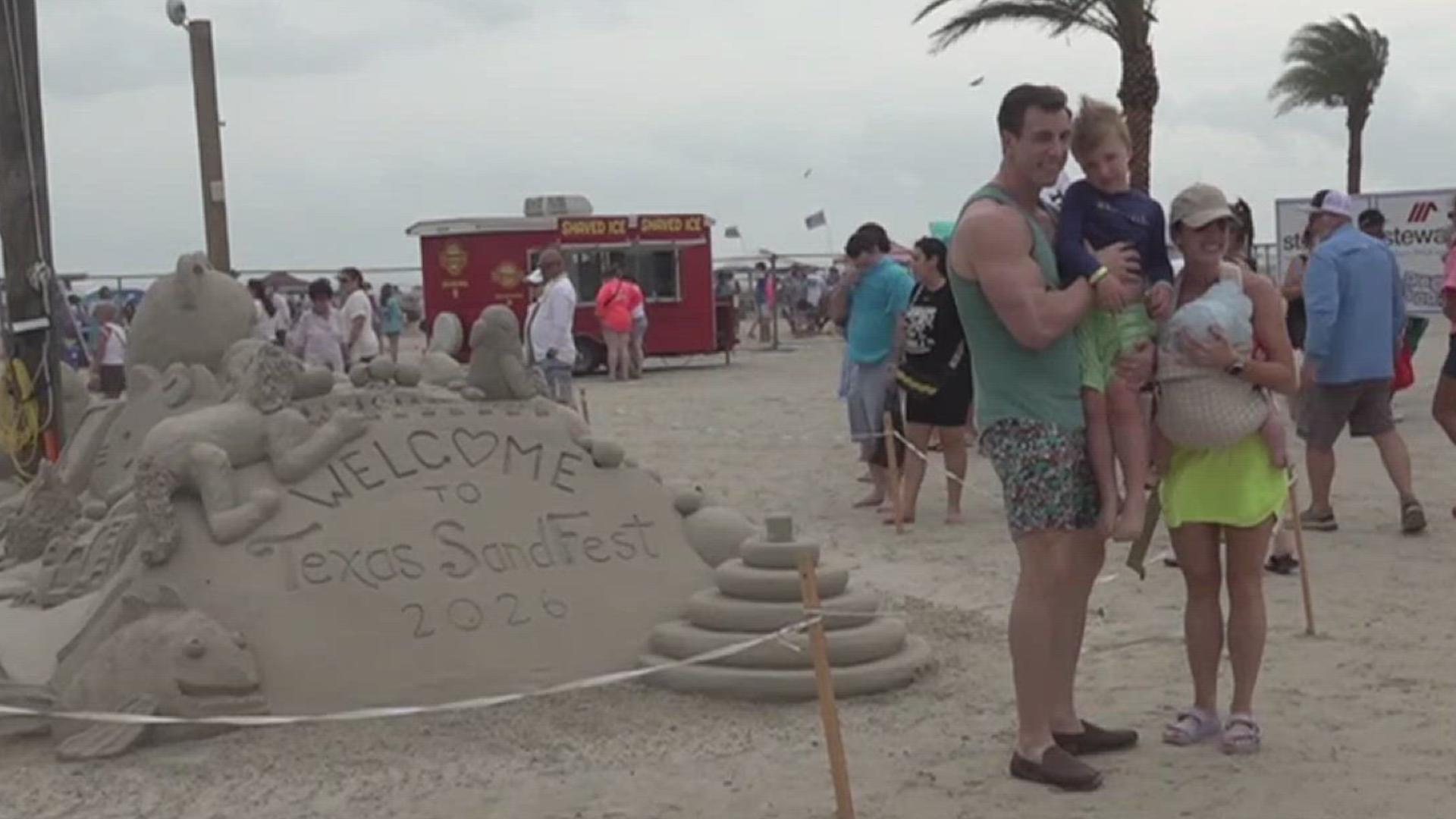 Thousands flock to Texas SandFest, boosting coastal communities ...