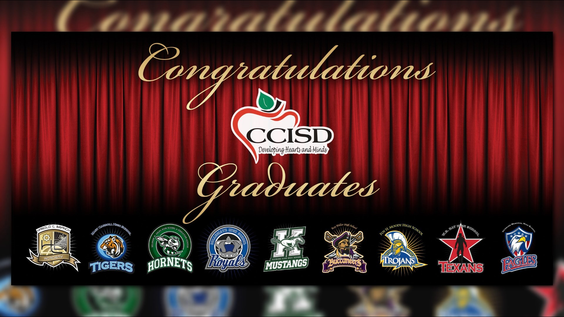 CCISD to stream graduation ceremonies on YouTube | kiiitv.com
