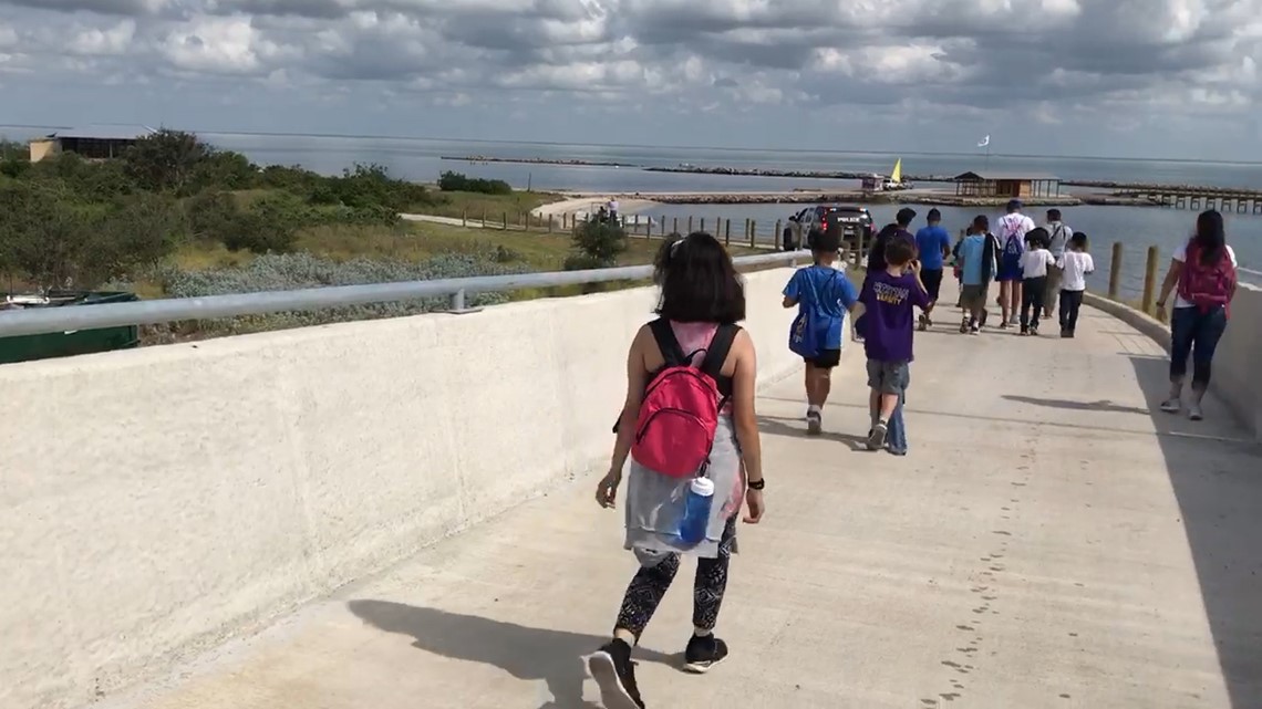 Camp Aranzazu celebrates completion of 600-foot bridge, waterfront area ...