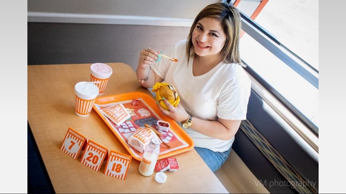 Whatababy! Mom-to-be has maternity photo shoot at Whataburger | kiiitv.com