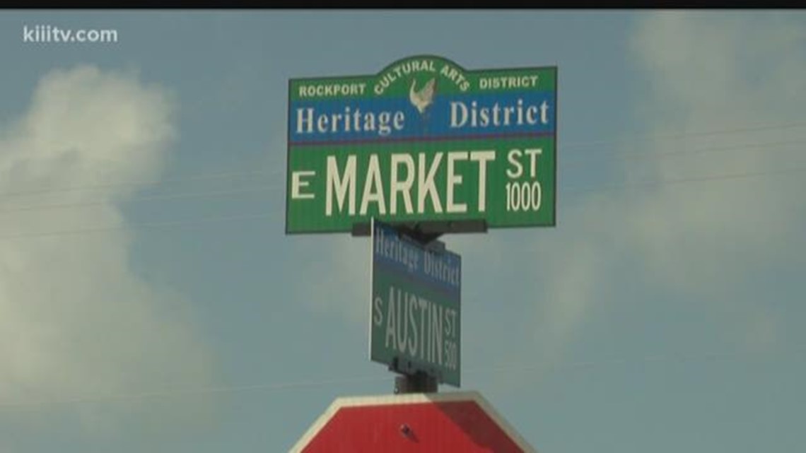 Rockport Cultural Arts District unveils new street signs | kiiitv.com