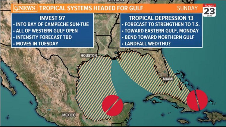 WEATHER BLOG: The Future of Invest 97L | kiiitv.com