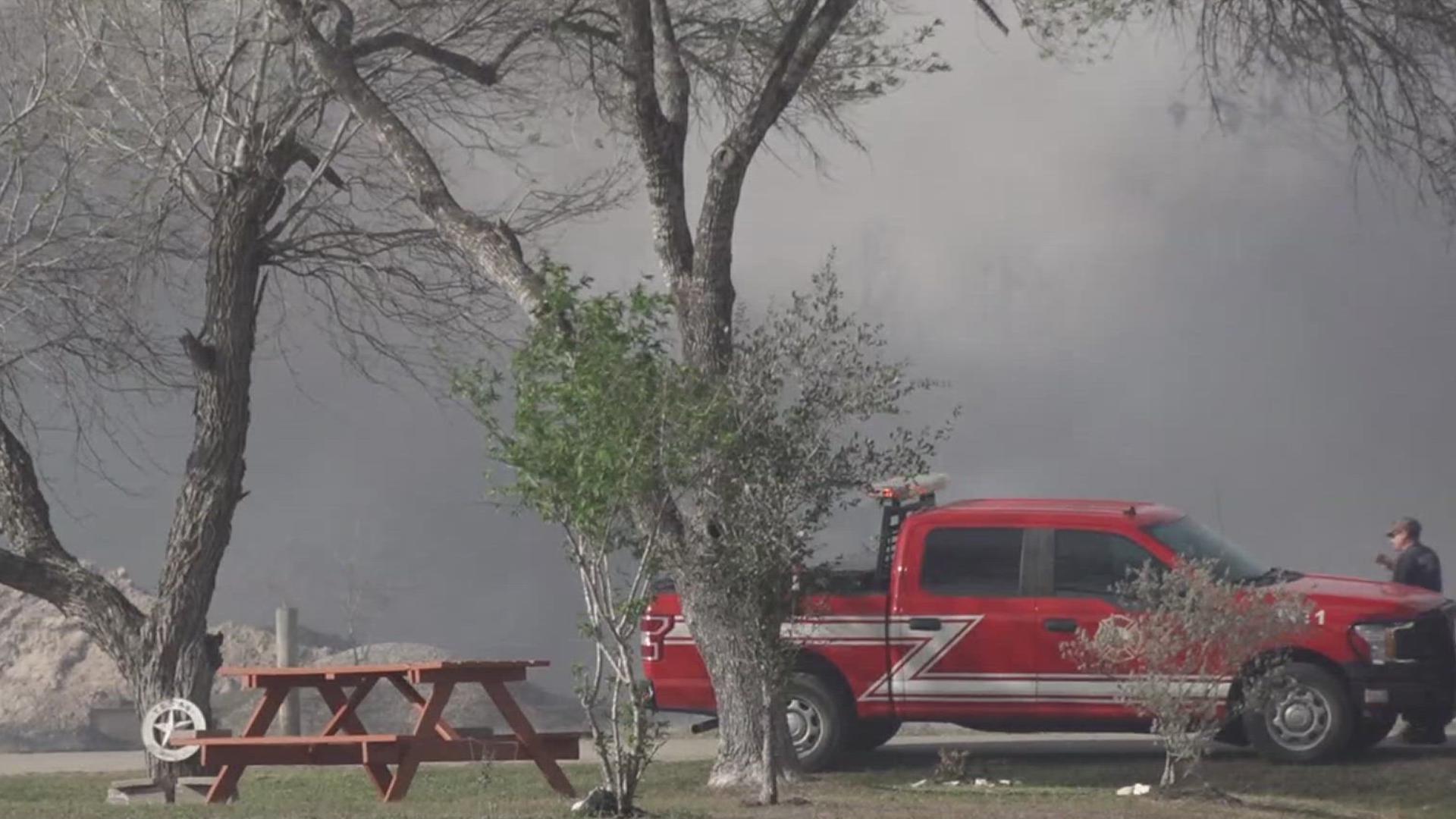Sinton officials await sunrise to assess magnitude of wildfire damage ...