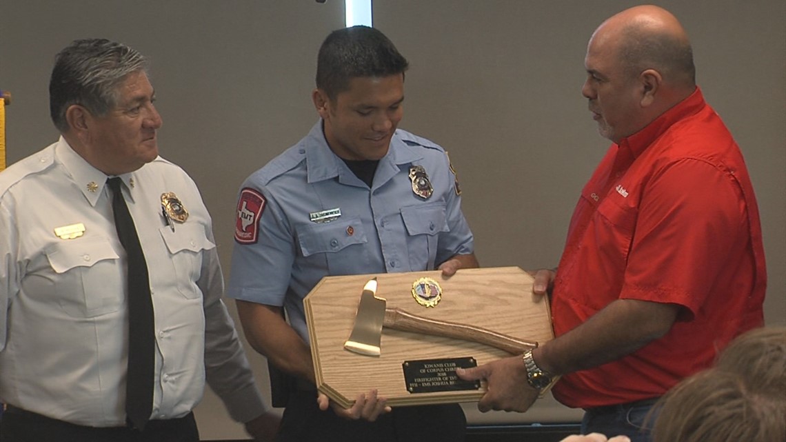 Kiwanis Club of Corpus Christi names firefighter of the year | kiiitv.com