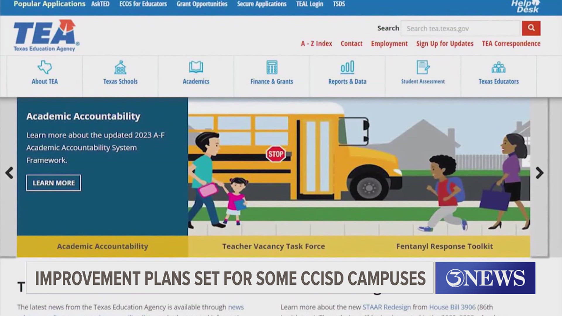 CCISD takes closer look at performance on multiple campuses | kiiitv.com