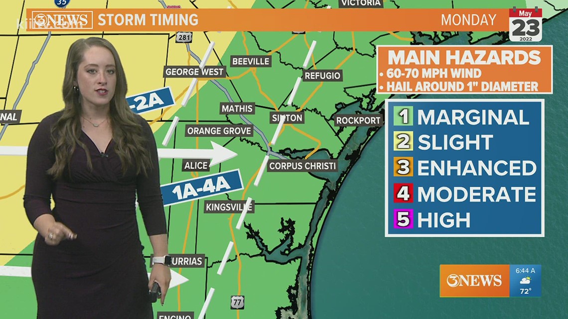 Storms return overnight and early Tuesday morning in your Corpus ...