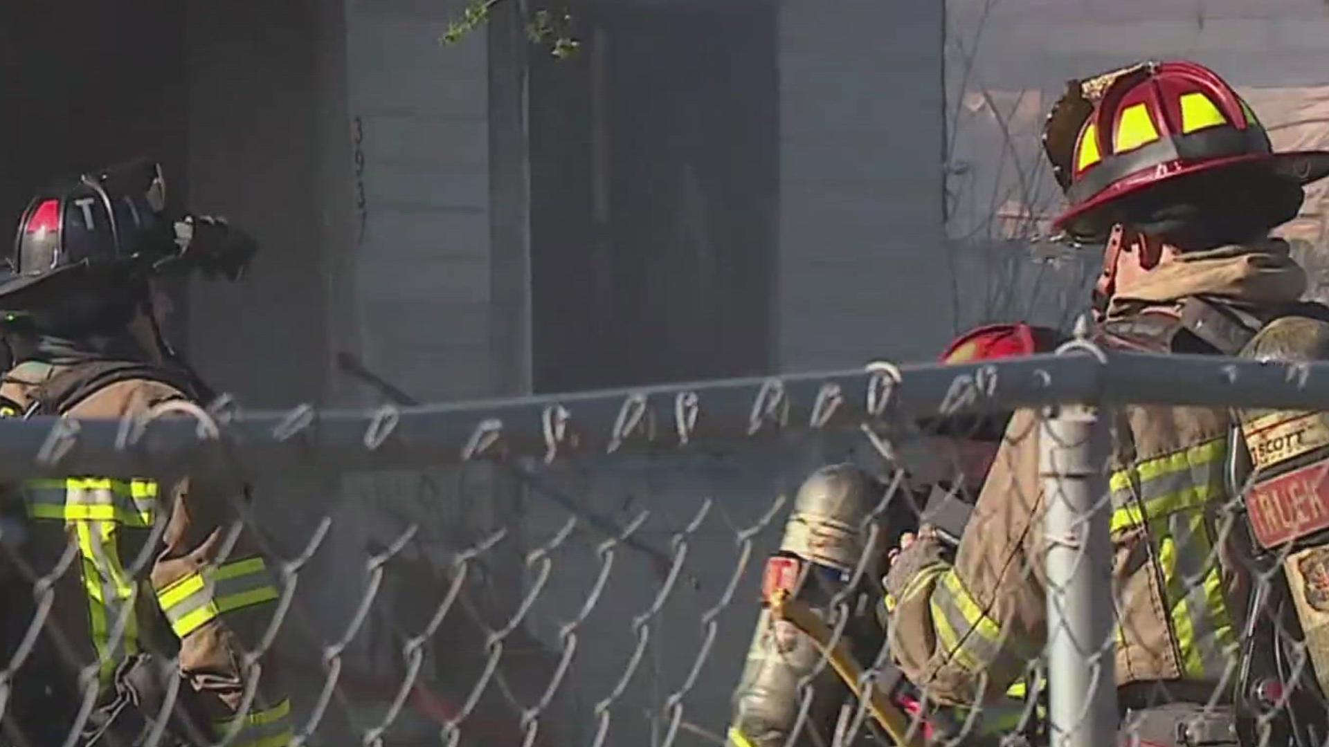 Multiple homes catch fire on Naples Street, one person sent to the ...