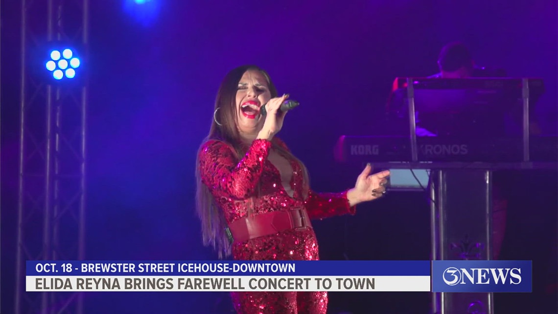 Elida Reyna brings farewell concert to town | kiiitv.com