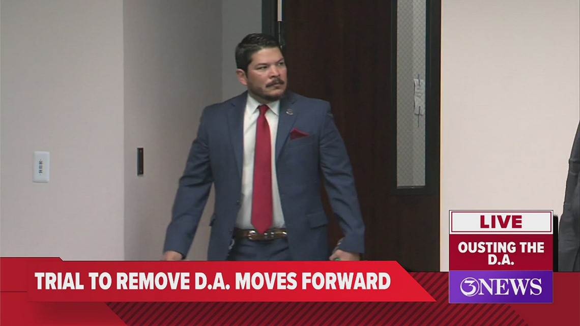 Trial to remove Nueces County District Attorney Mark Gonzalez moves ...