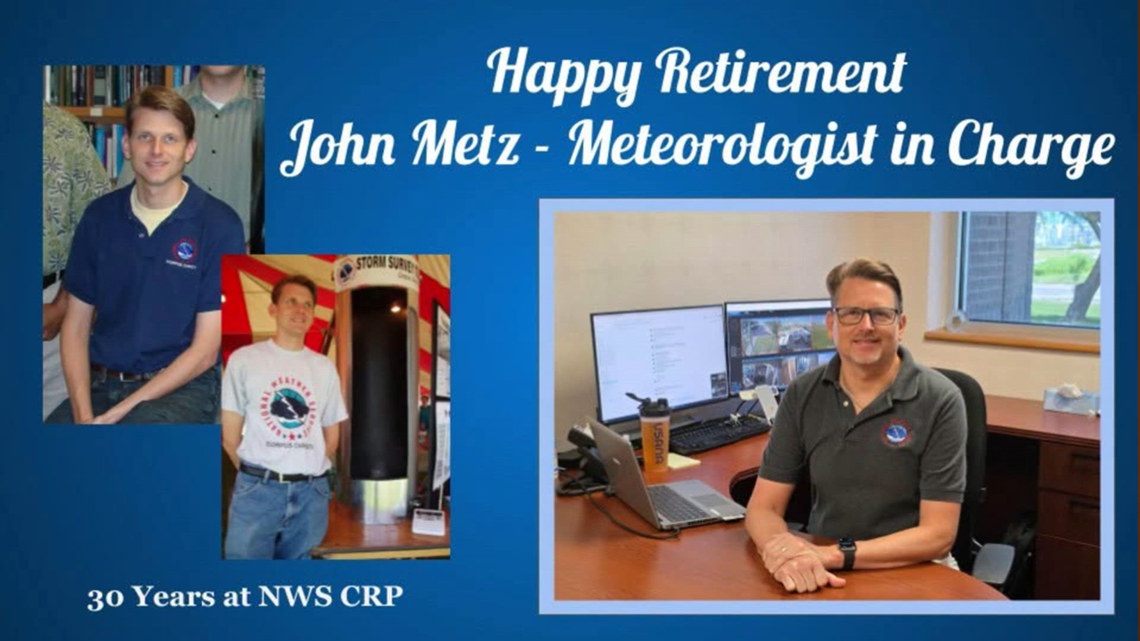 Longtime Corpus Christi meteorologist John Metz announces retirement ...