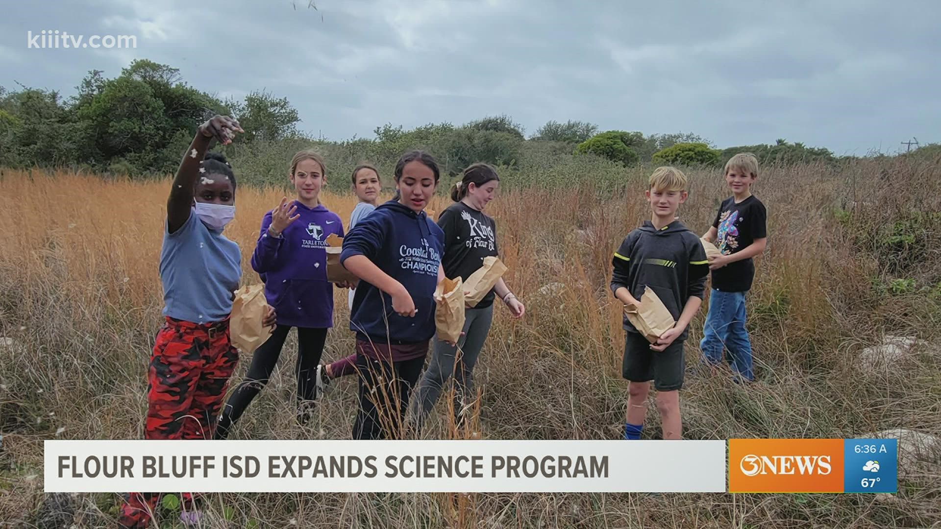 Texas Parks and Wildlife grant helps Flour Bluff ISD expand science ...