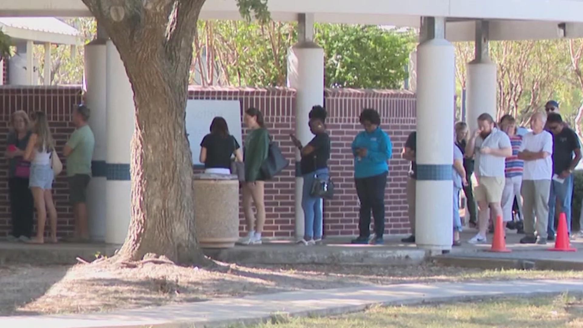 Early voting in Texas begins October 20 for November 2025 election ...