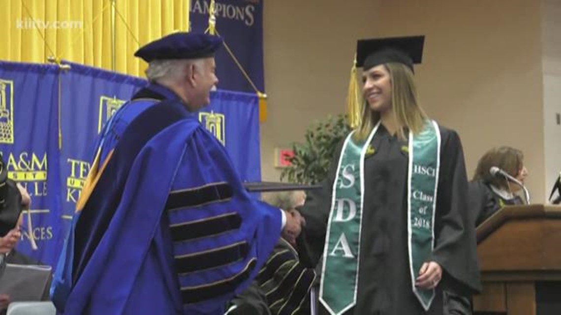 TAMUK President gives last commencement speech before retiring | kiiitv.com